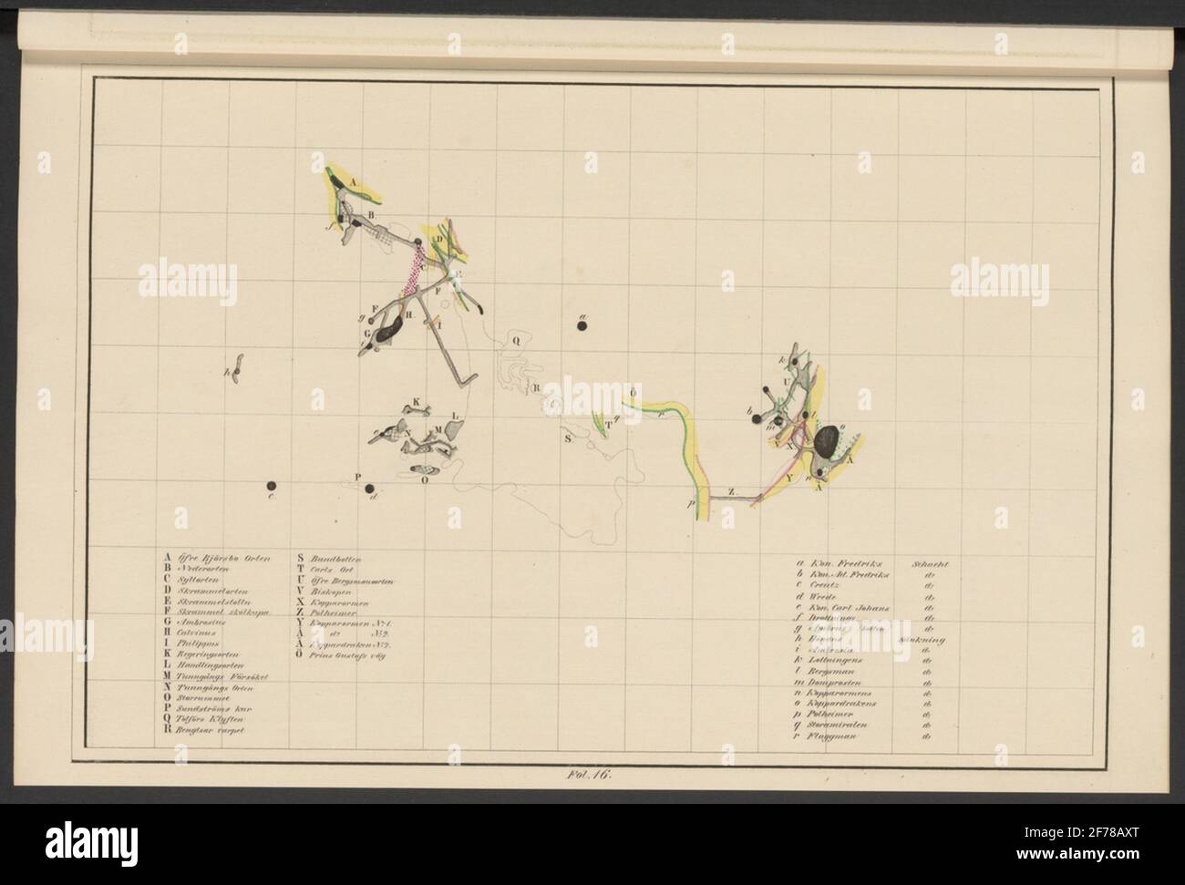 Large copper mountain chronology. Mining maps.ur Carl Sahlin's mountain ...