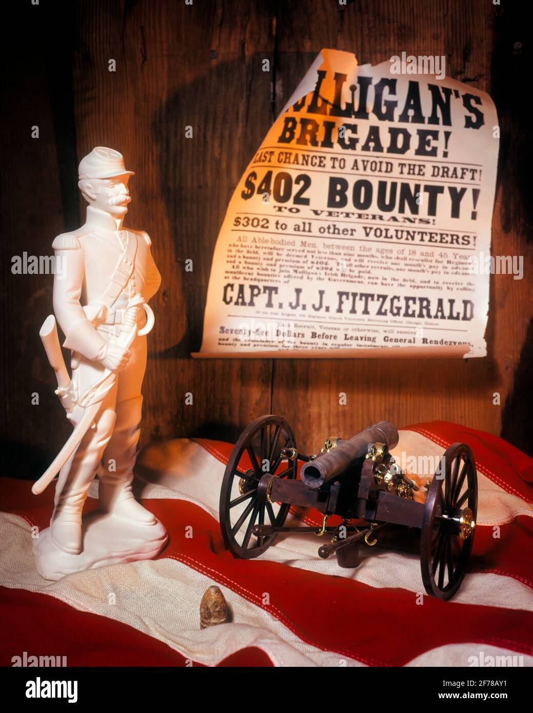 Recruitment poster usa civil war hi-res stock photography and images ...