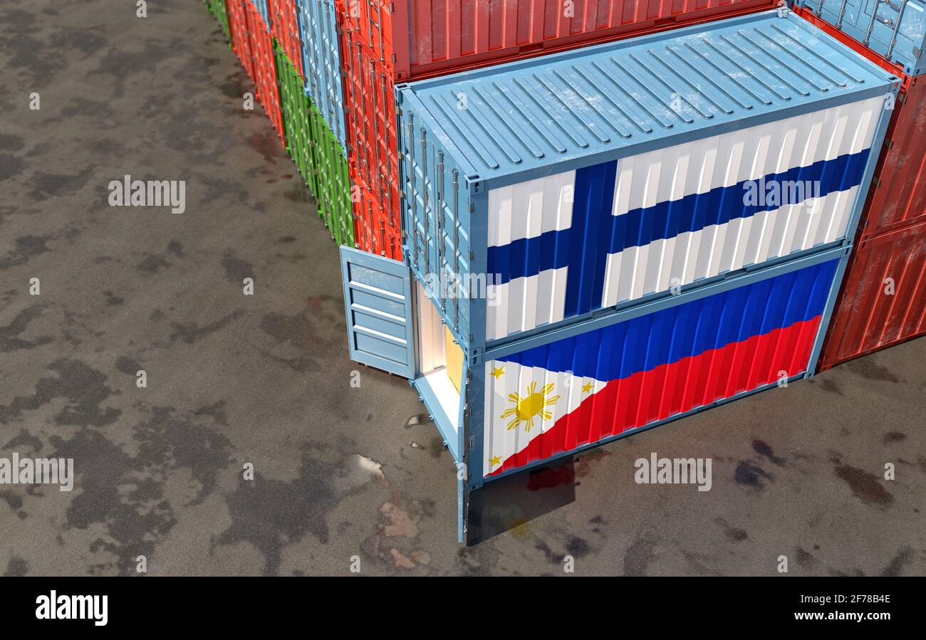 Philippines logistics industry hi-res stock photography and images - Alamy