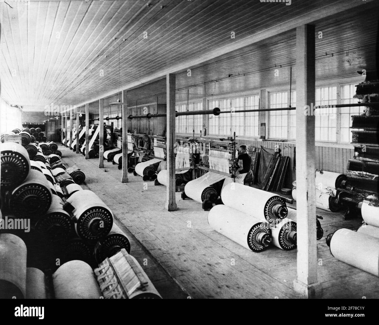 Solification and Bomber at Gamlestaden's factories, about 1900 Stock ...