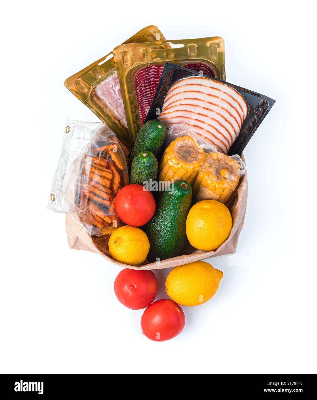 Packet of spaghetti Cut Out Stock Images & Pictures - Alamy