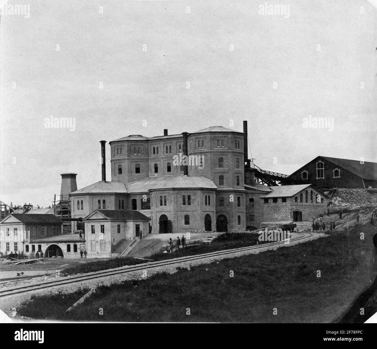 Blast furnace factory Black and White Stock Photos & Images - Alamy