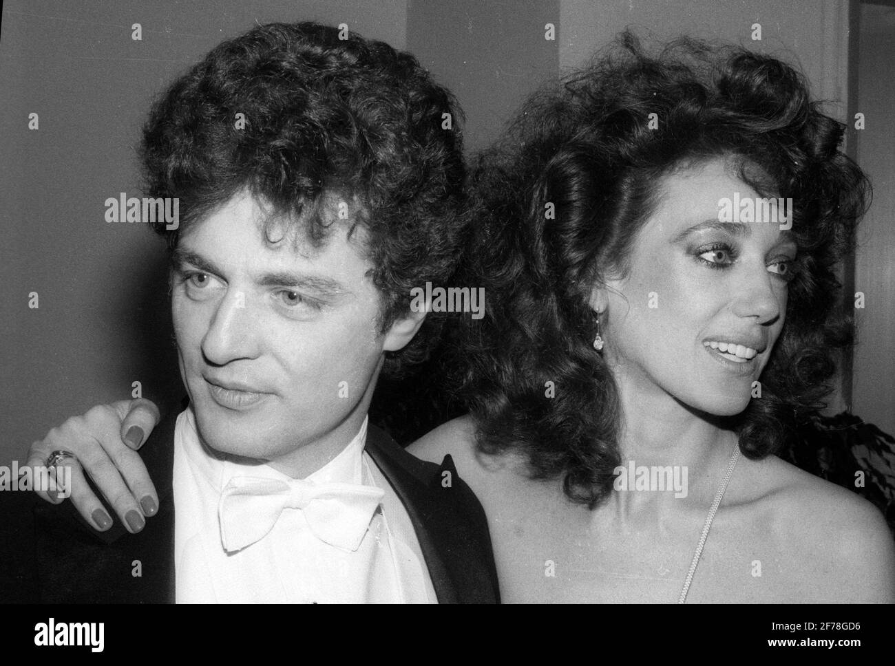 Richard Golub and wife Marisa Berenson 1982 Photo by Adam Scull ...