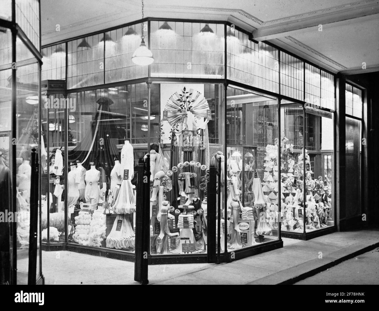 Lighting in storefront window New Plummer Rodds Stores, Hastings in ...