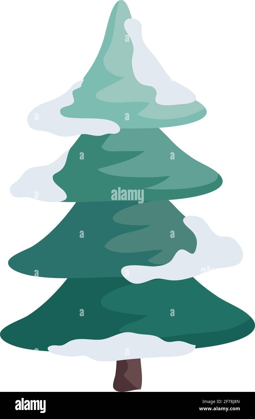green winter pine Stock Vector Image & Art - Alamy