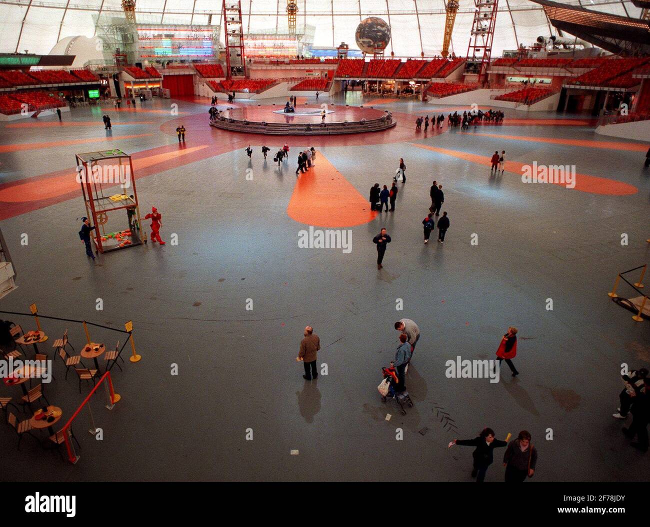 The millennium dome interior hi-res stock photography and images - Alamy