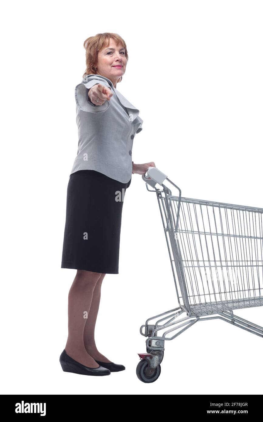 Woman city happy street Cut Out Stock Images & Pictures - Alamy