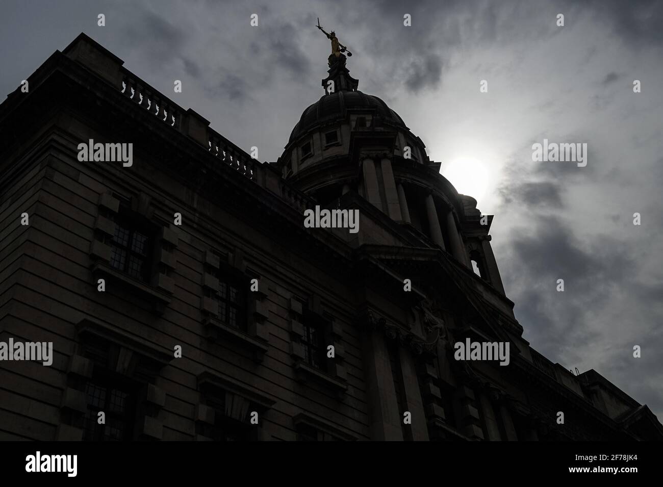 The Old Bailey, Central Criminal Court of England and Wales, London ...