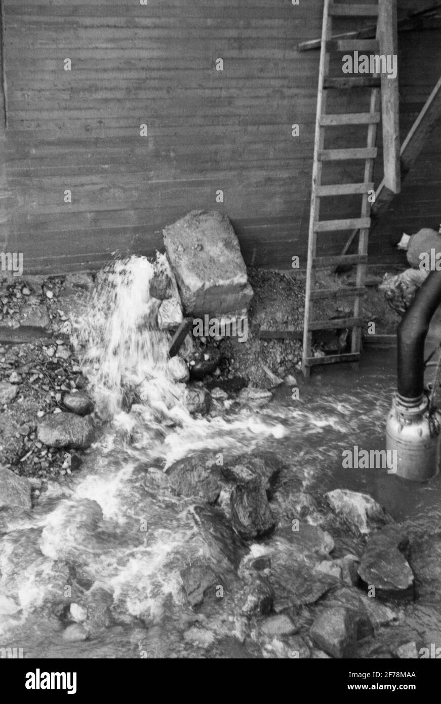 Torshälla power plant. Dust Stock Photo - Alamy