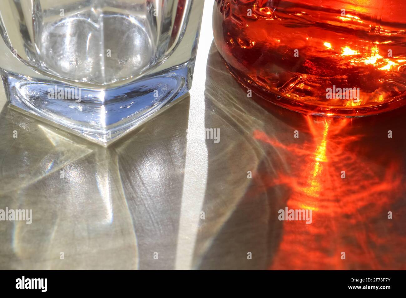 Refraction Of Light Water Glass High Resolution Stock Photography and ...