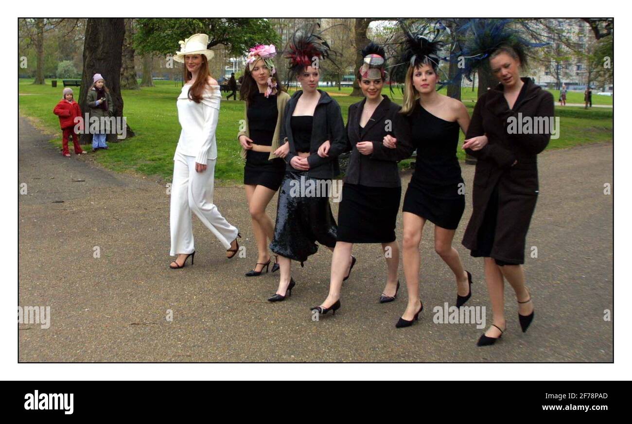 The 2002 NSPCC Berkeley Dress Show, the traditional start to the London ...