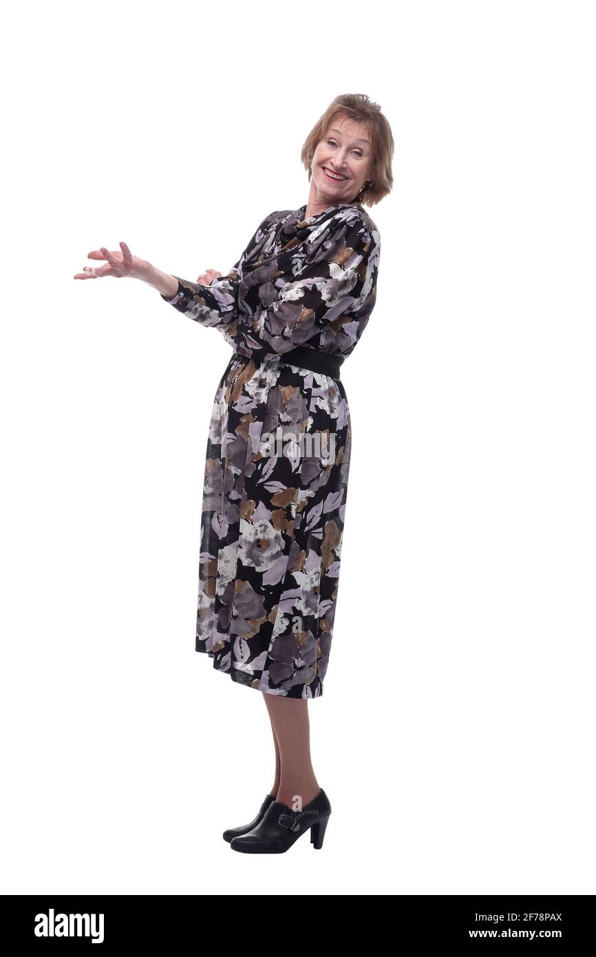 Senior woman beauty look Cut Out Stock Images & Pictures - Alamy