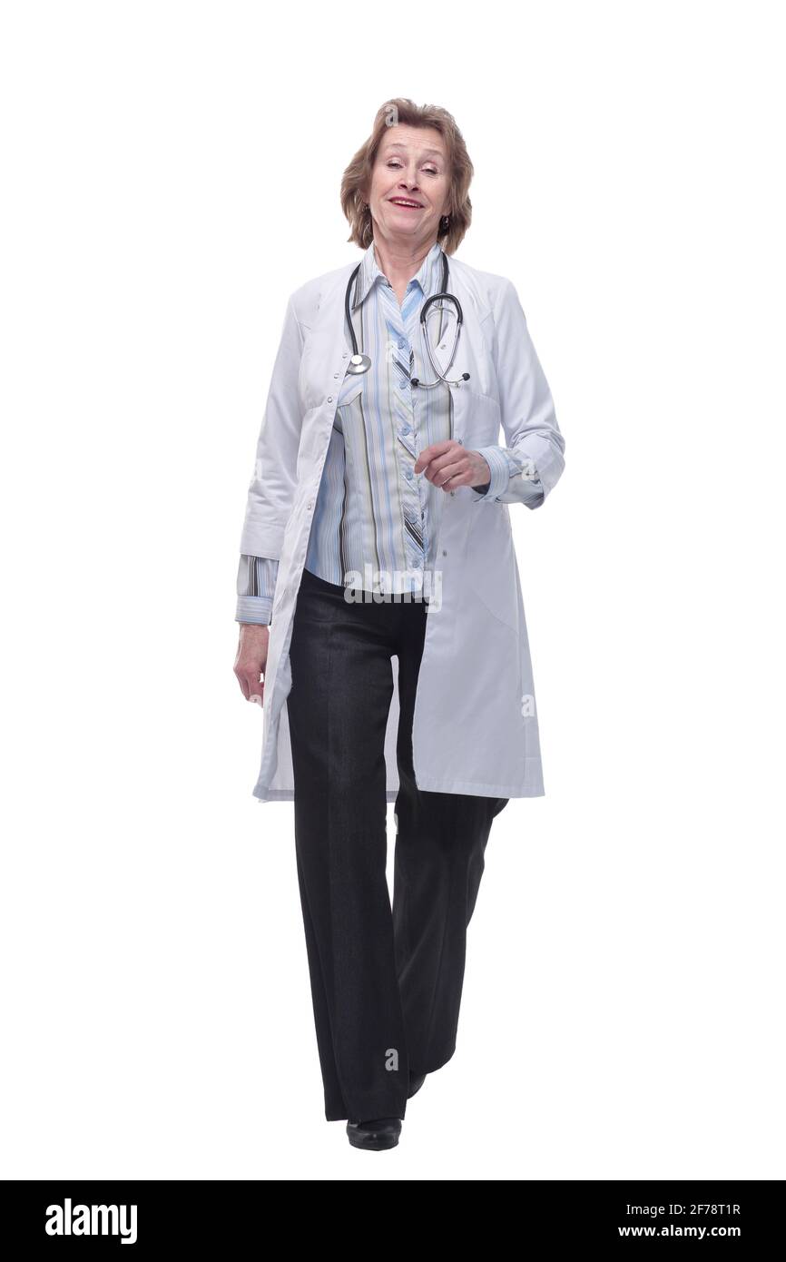 Smiling mature female student Cut Out Stock Images & Pictures - Alamy