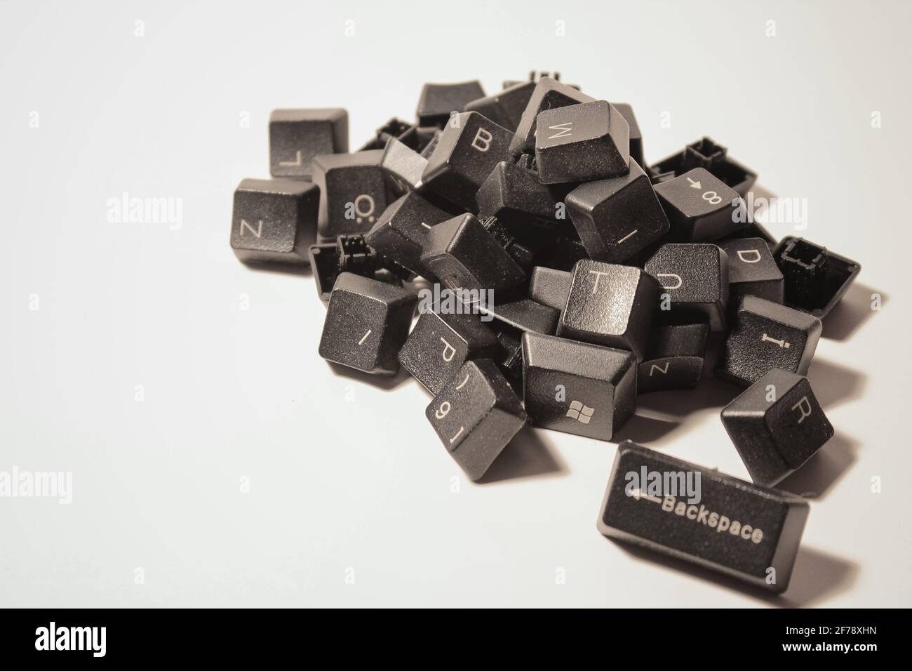 Cube keyboard buttons 3d hi-res stock photography and images - Alamy