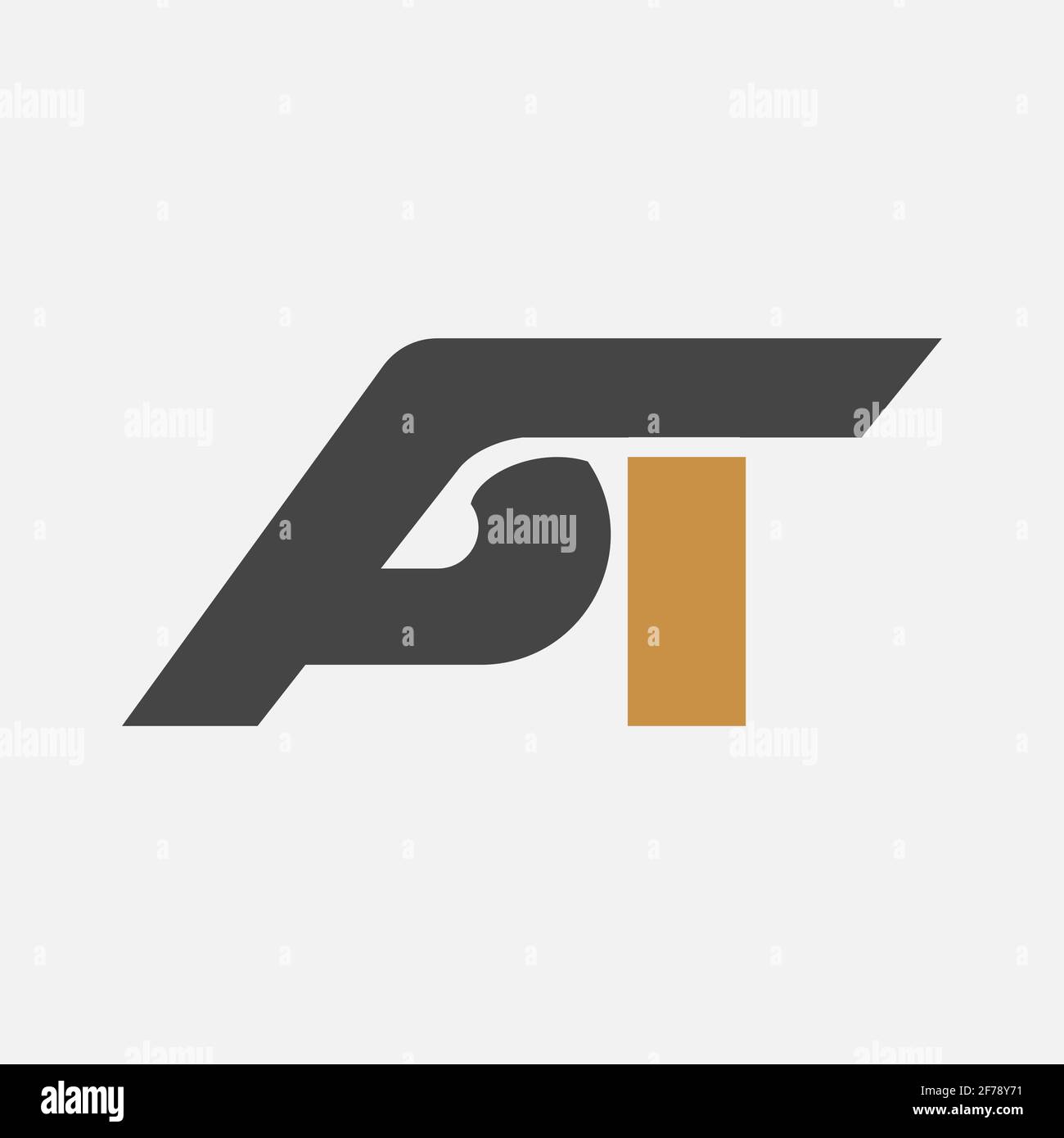 Initial tp letter logo vector template design. Creative abstract letter pt logo design. Linked ...