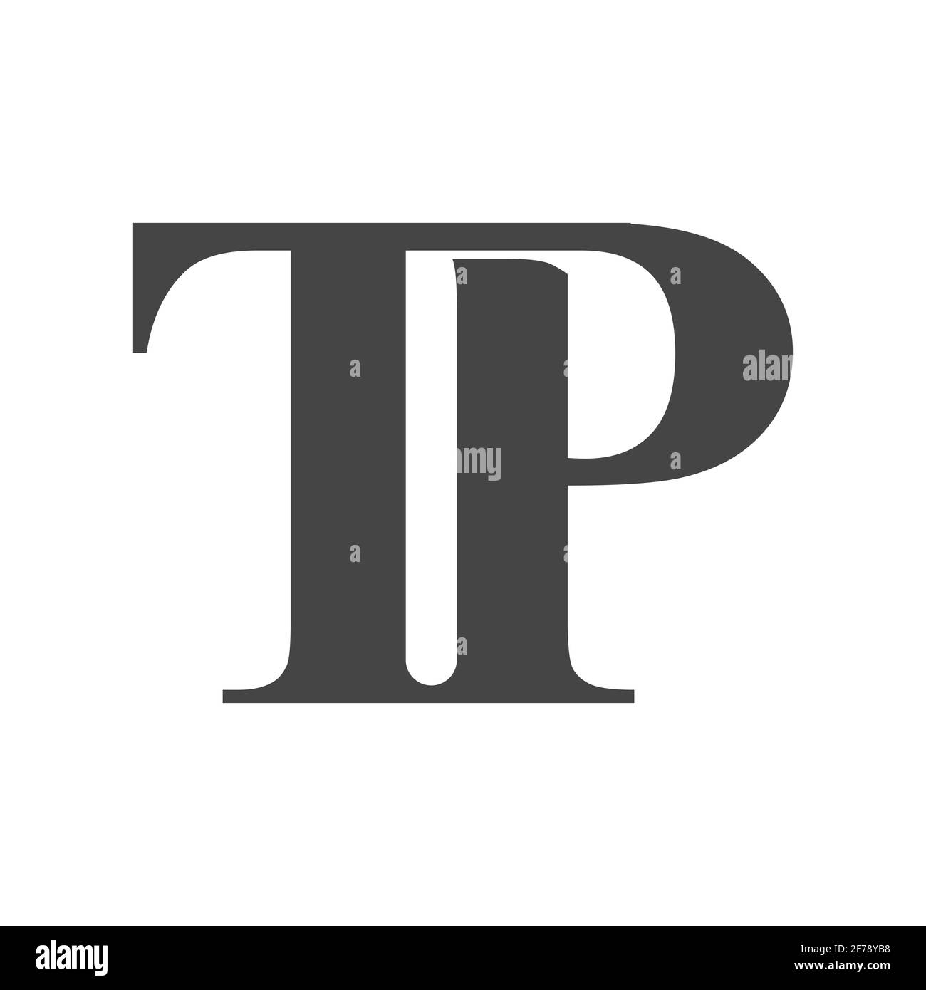 Initial tp letter logo vector template design. Creative abstract letter ...