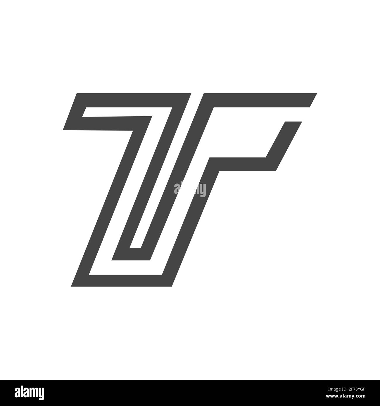 Initial tp letter logo vector template design. Creative abstract letter pt logo design. Linked ...