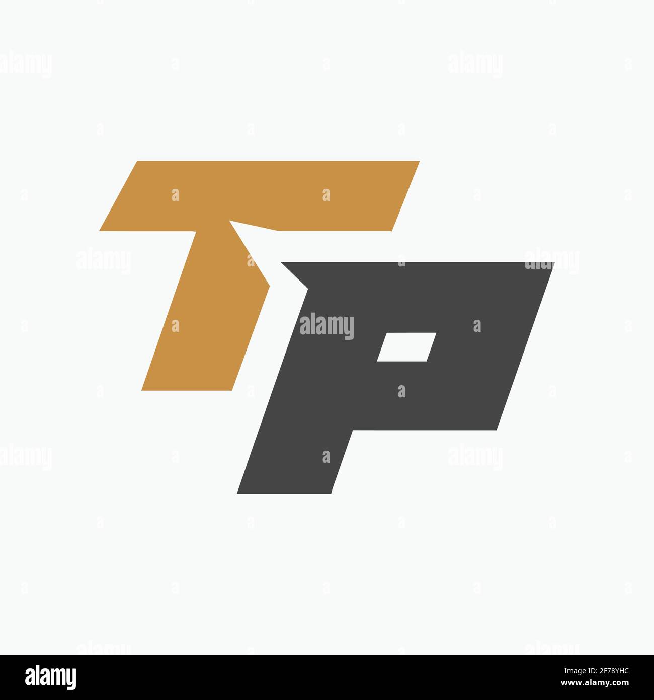 Initial tp letter logo vector template design. Creative abstract letter pt logo design. Linked ...