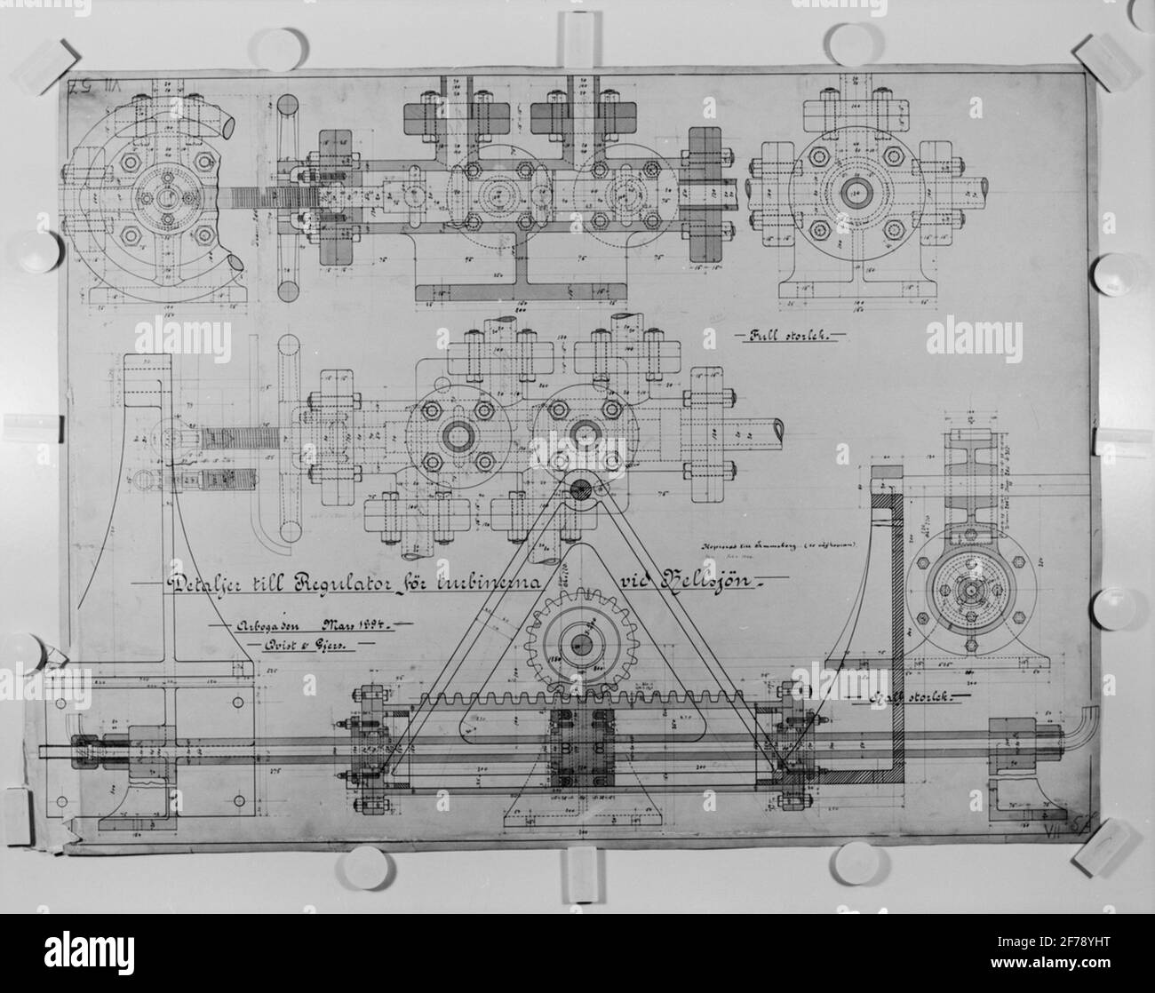 Hydropower turbines Black and White Stock Photos & Images - Alamy
