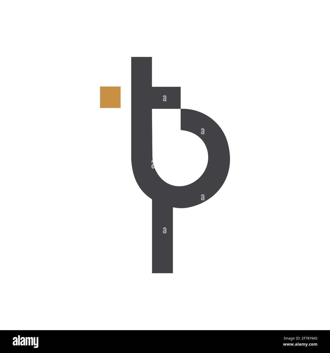 Initial tp letter logo vector template design. Creative abstract letter ...