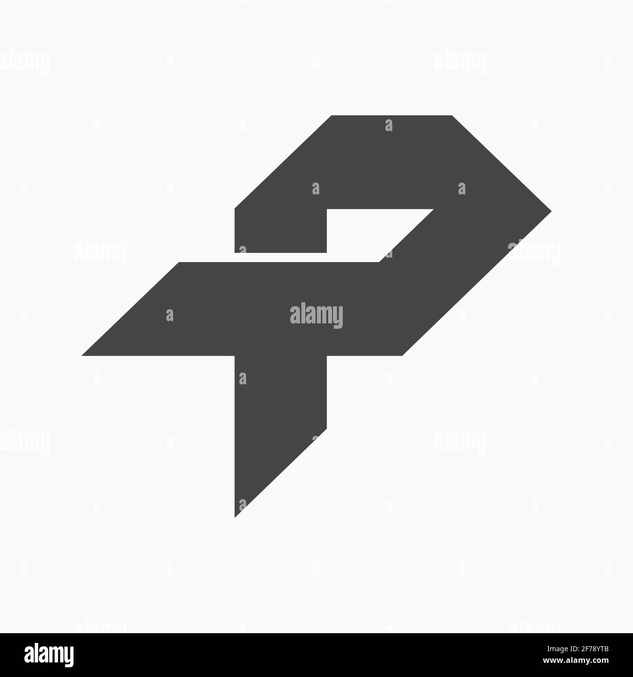 Initial tp letter logo vector template design. Creative abstract letter ...