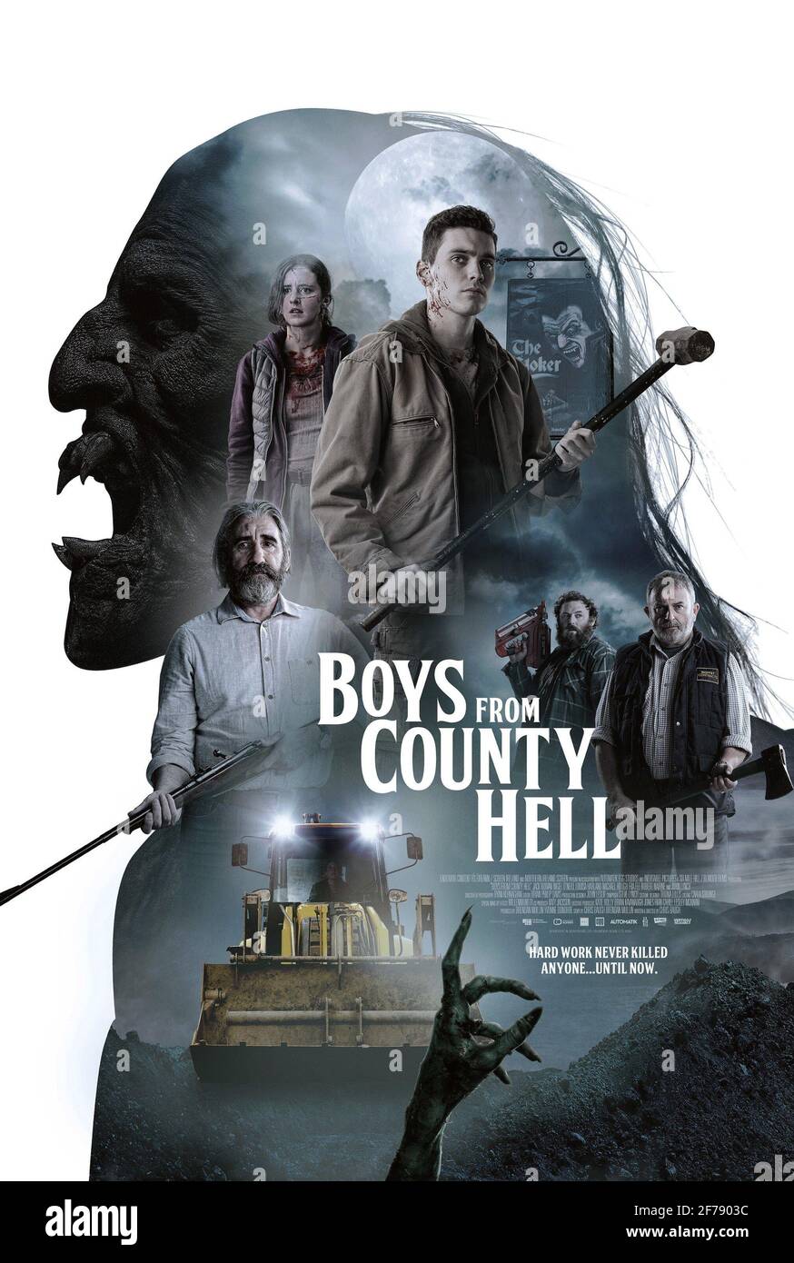 BOYS FROM COUNTY HELL, US poster, from left: John Lynch (bottom ...