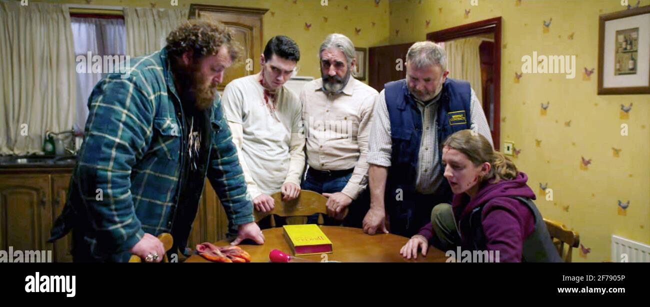 BOYS FROM COUNTY HELL, from left: Michael Hough, Jack Rowan, John Lynch ...