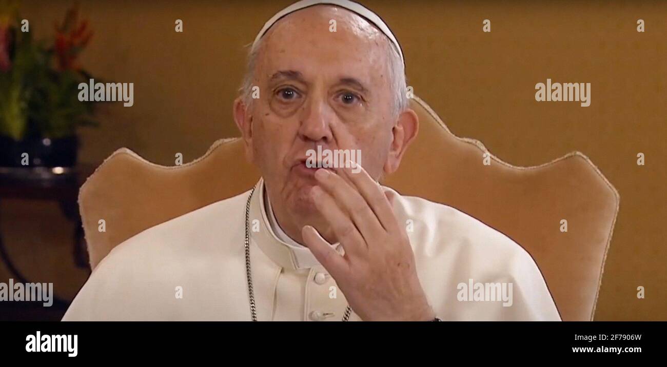 FRANCESCO, Pope Francis, 2020. © Discover+ /Courtesy Everett Collection ...