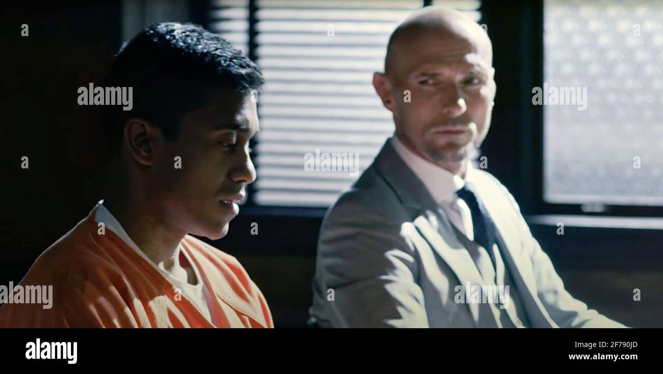 HOLLOW POINT, from left: Dilan Jay, Luke Goss, 2019. © Vertical ...