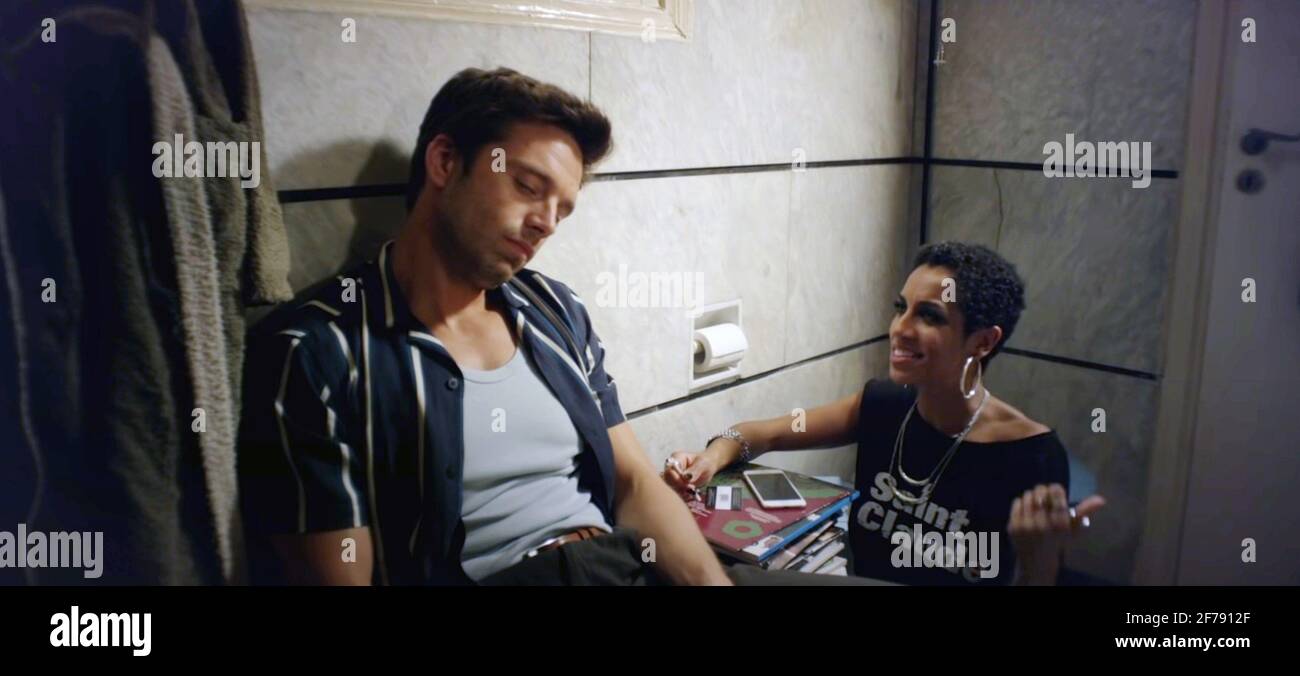 MONDAY, from left: Sebastian Stan, Dominique Tipper, 2020. © IFC Films ...