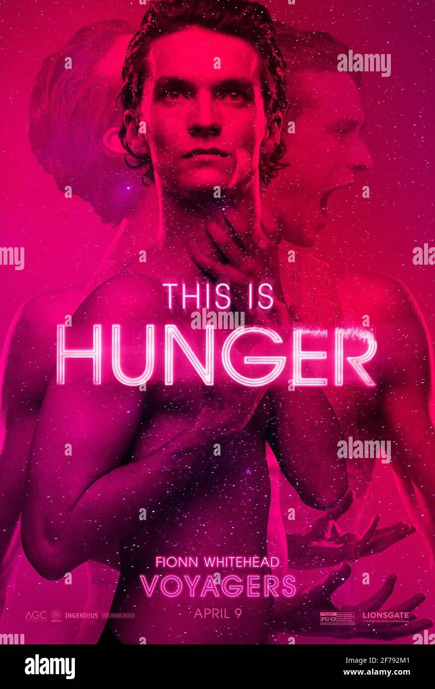 VOYAGERS, US poster, Fionn Whitehead, 2021. © Lionsgate /Courtesy ...