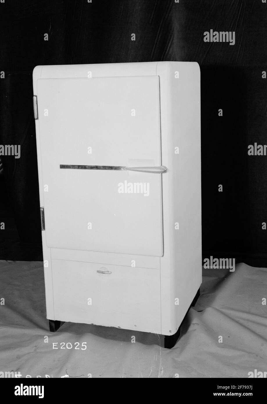 Refrigerator L 300 m. Loewy door, Plastelina, Front view Stock Photo ...