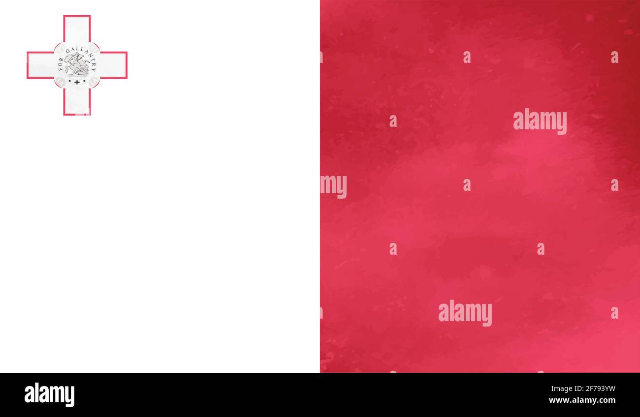 Malta flag vector hi-res stock photography and images - Alamy