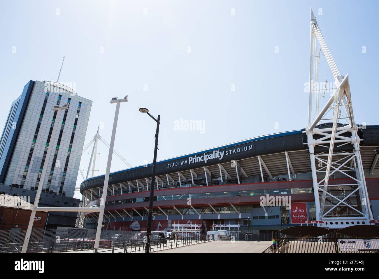 Cardiff, UK. 2nd May, 2017. The Principality Stadium, formerly known as ...