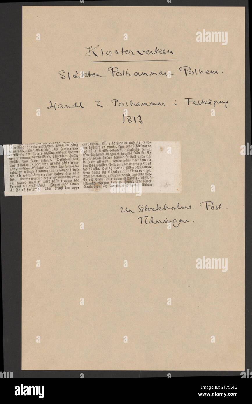 The Klasterskverken.Looker Brokology.ur Carl Sahlin Mountain History ...