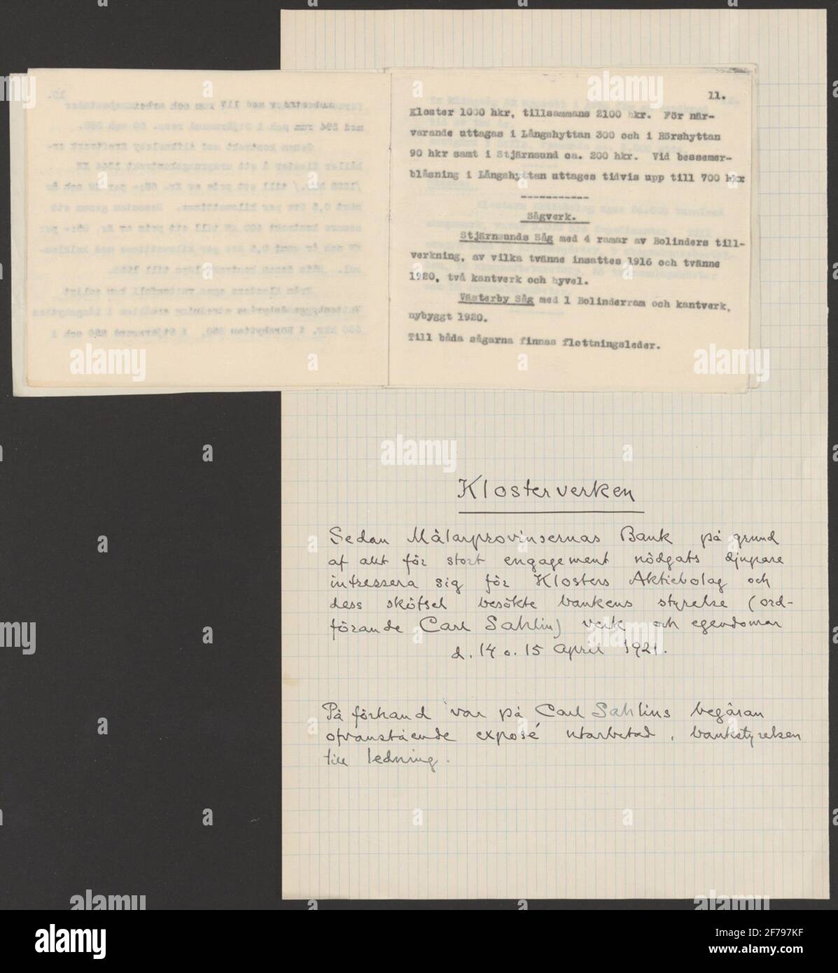 The Klasterskverken.Looker Brokology.ur Carl Sahlin Mountain History ...