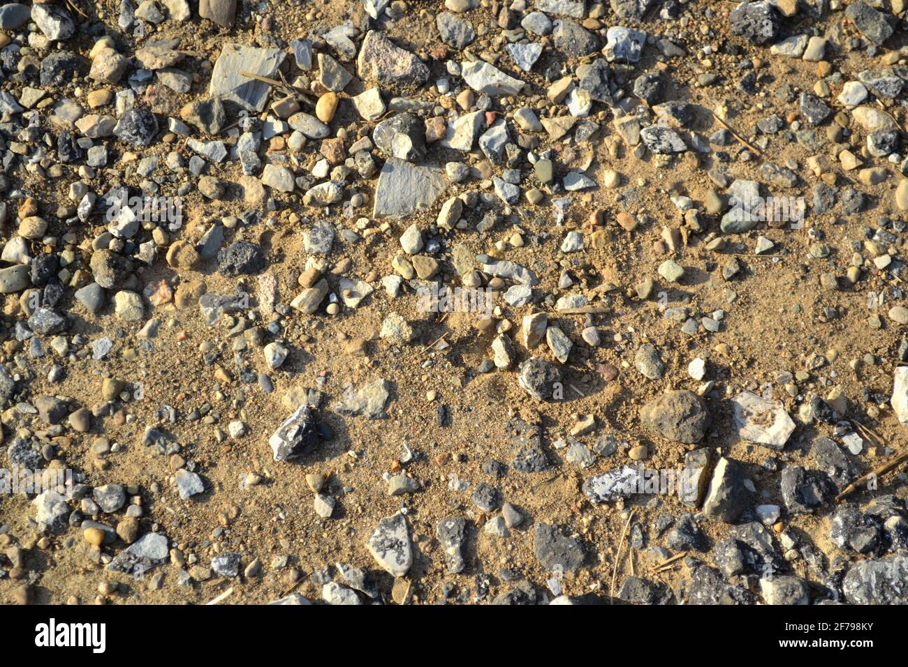 Dirt Gravel Texture Closeup View Stock Photo - Alamy