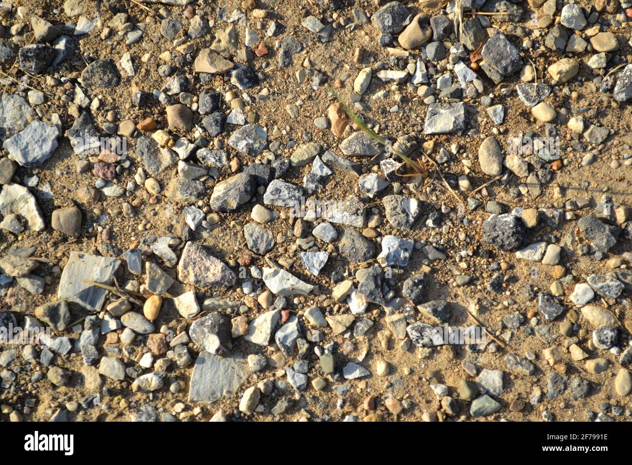 Dirt Gravel Texture Closeup View Stock Photo - Alamy