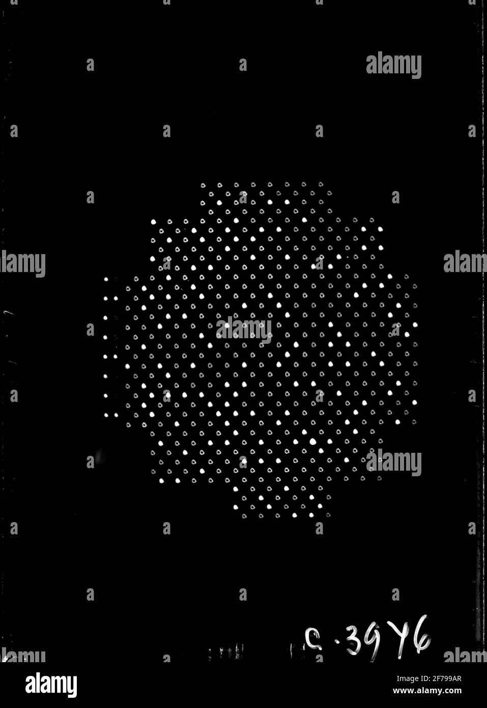 Picture of the William memory storage points in the cathode ray tube ...
