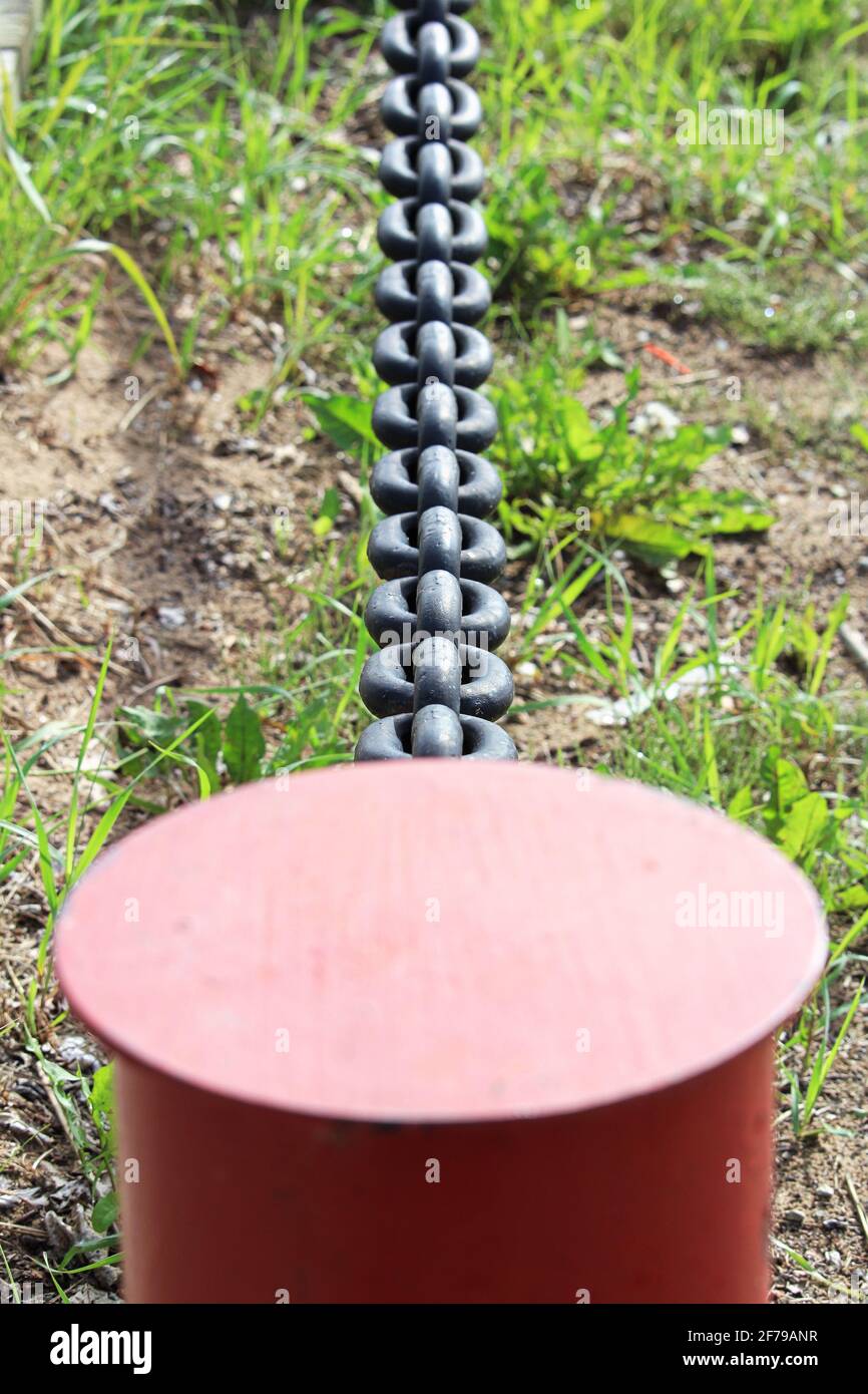 Red pole hi-res stock photography and images - Alamy