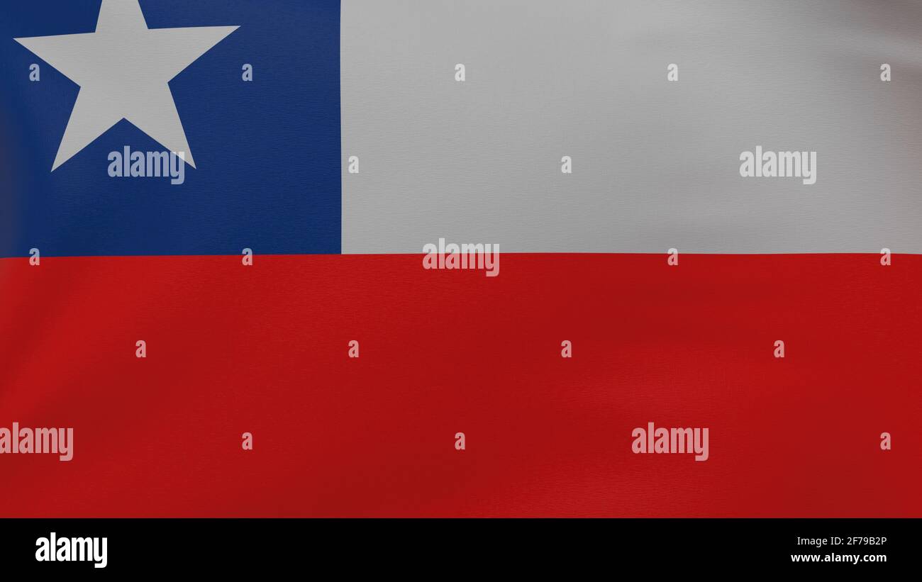Chile flag background. National flag of Chile texture Stock Photo - Alamy