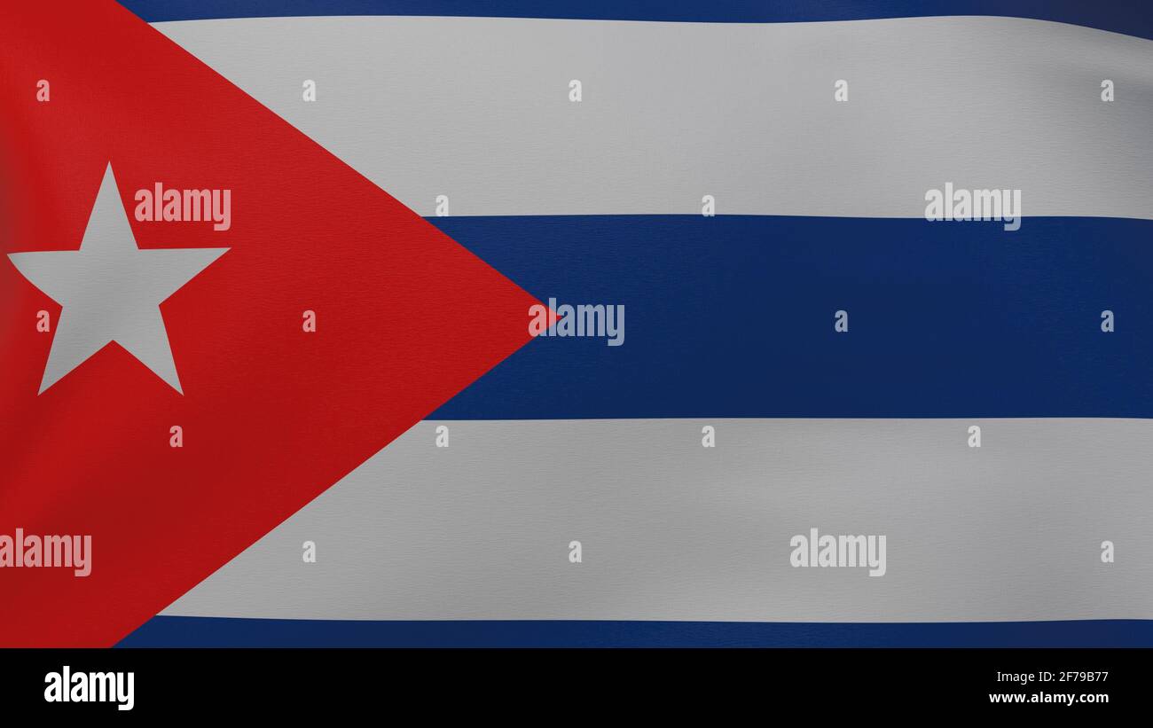 Cuba flag background. National flag of Cuba texture Stock Photo - Alamy