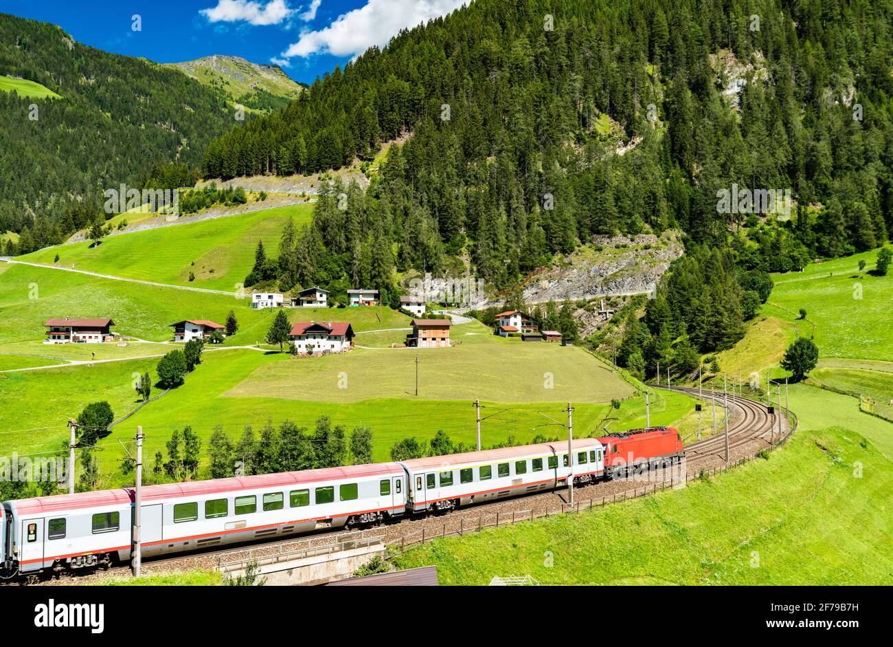 Brenner pass railway hi-res stock photography and images - Alamy