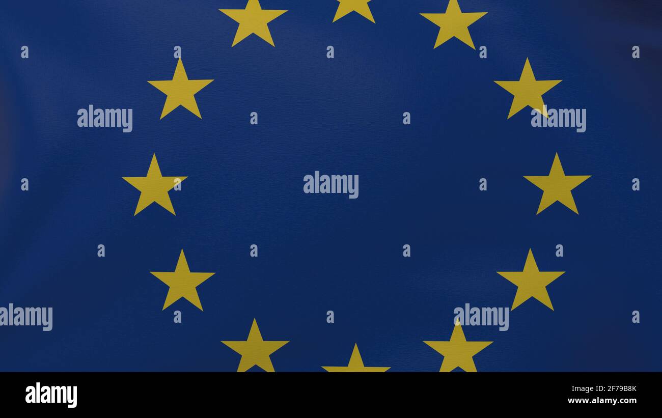 EU flag background. Europe flag texture Stock Photo - Alamy