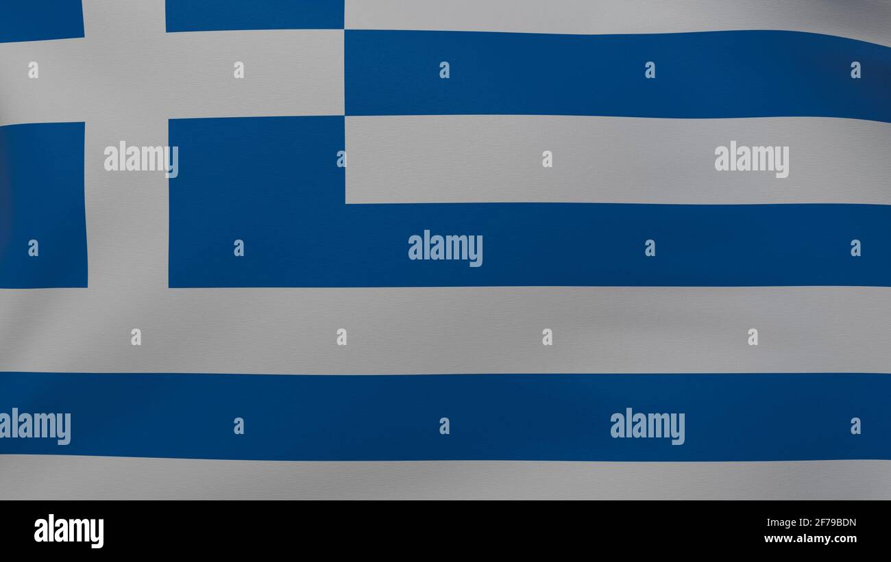 Greece flag background. National flag of Greece texture Stock Photo - Alamy