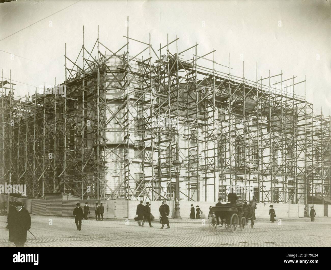 Photo of the construction of the drama's jugend-inspired new ...