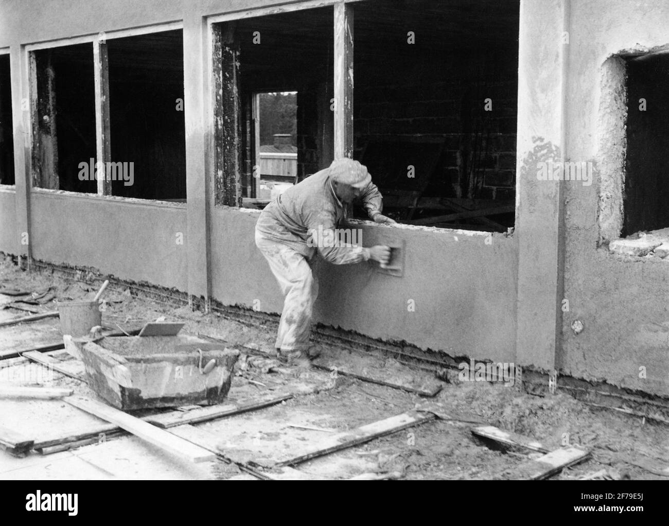 Technical museum's new construction. Plan 5. Sept. 11. 1935 Stock Photo ...