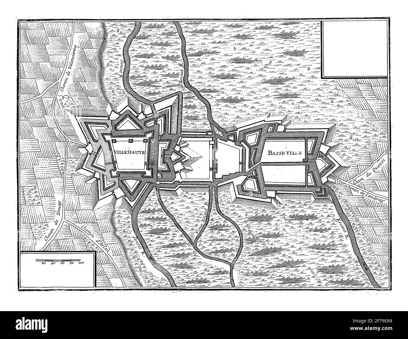 Map of bouchain hi-res stock photography and images - Alamy