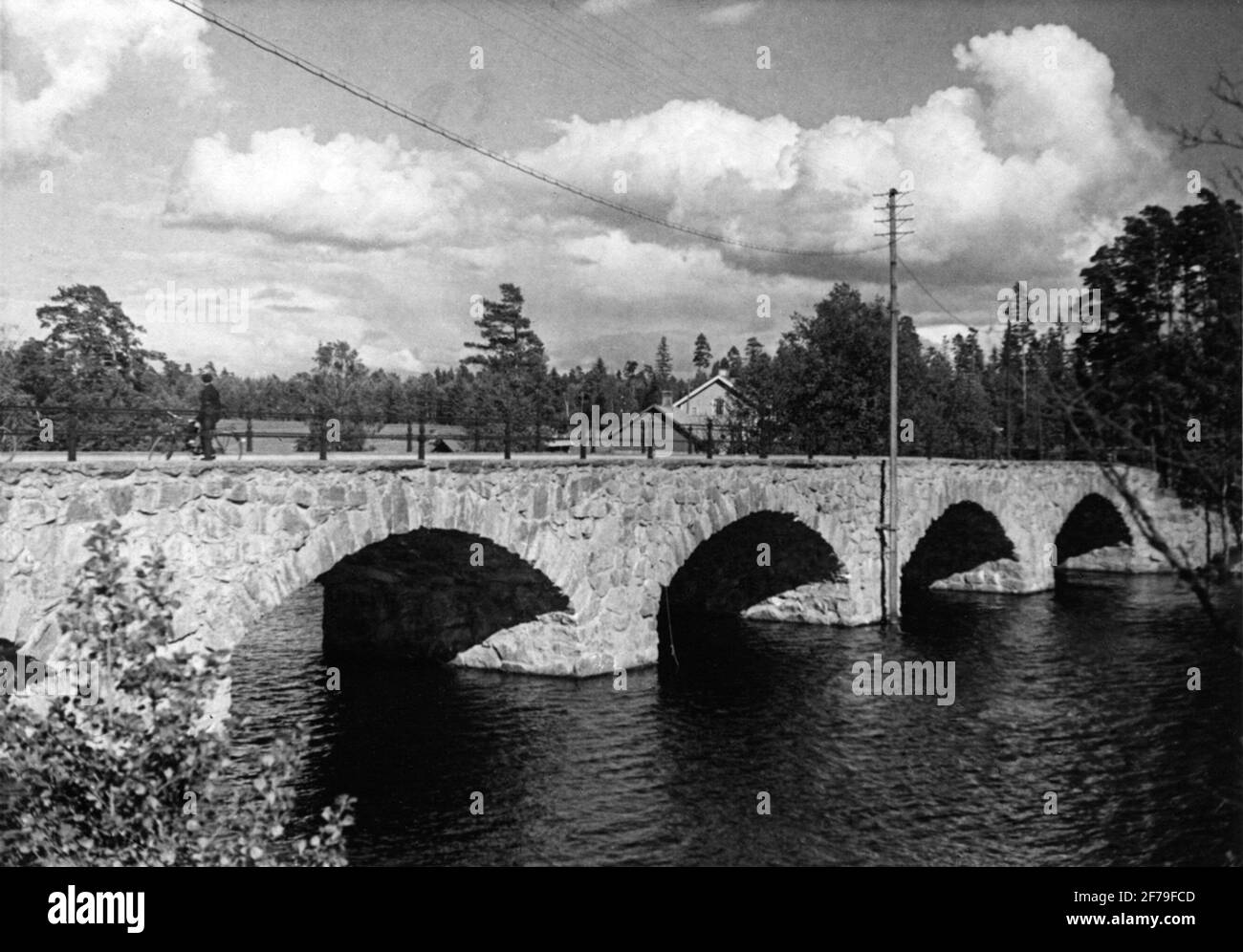 Text adjacent to the image: The Onorp Bridge, Örebro County Stock Photo ...