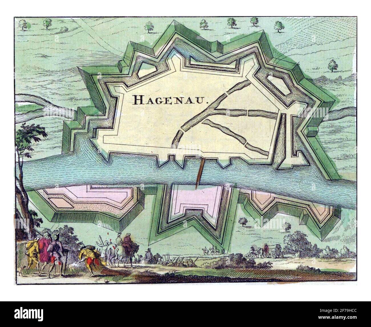 Map of haguenau Cut Out Stock Images & Pictures - Alamy